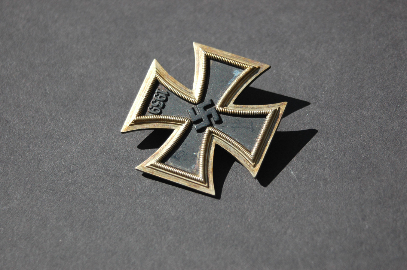 German WWII Iron Cross 1st Class L15 - Relics of the Reich